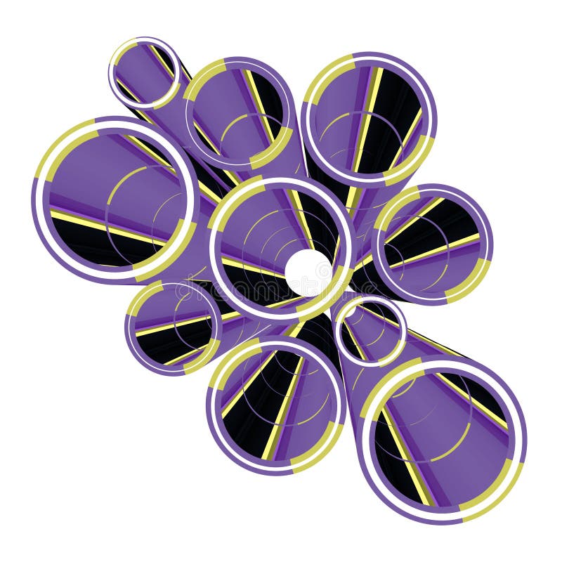 Purple innovation stock vector. Illustration of violet - 23532697