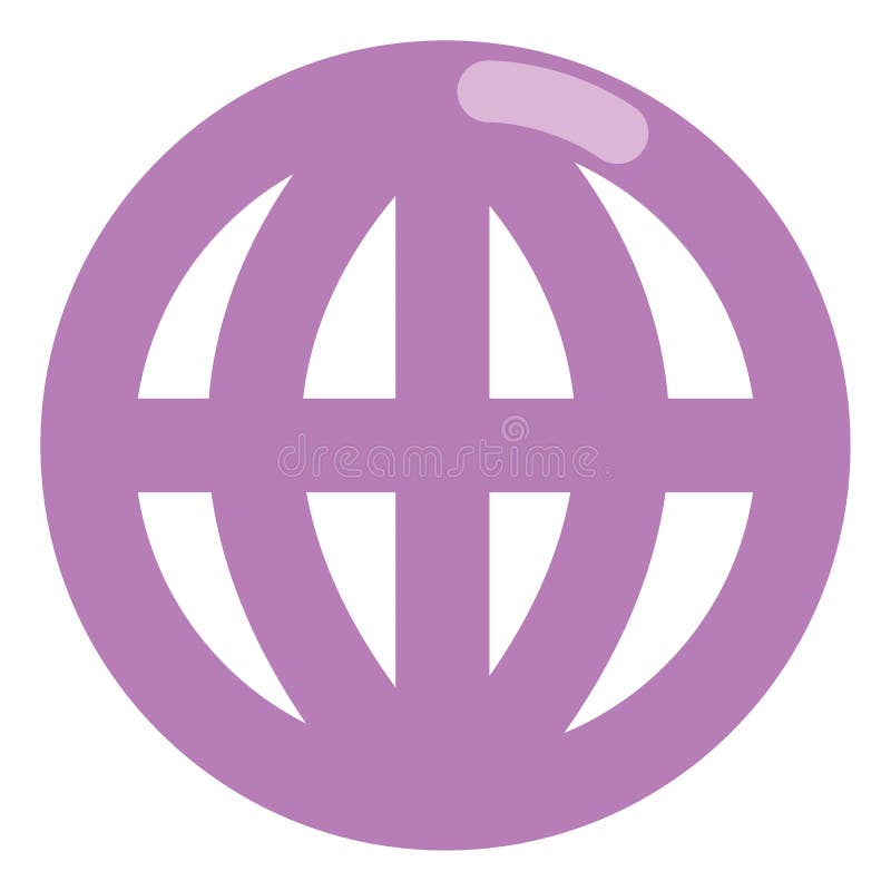 Purple internet, icon stock vector. Illustration of texture - 260373572