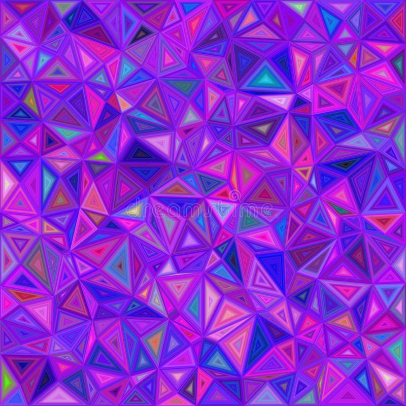 Low Poly Irregular Triangle Tile Mosaic Banner Template Background Set