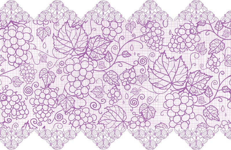 Purple Lace Pattern Background