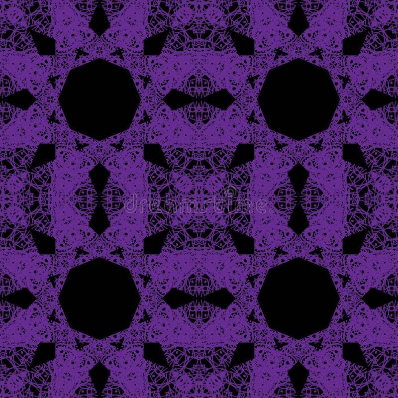 Purple lace pattern stock illustration. Illustration of citrous - 125973954