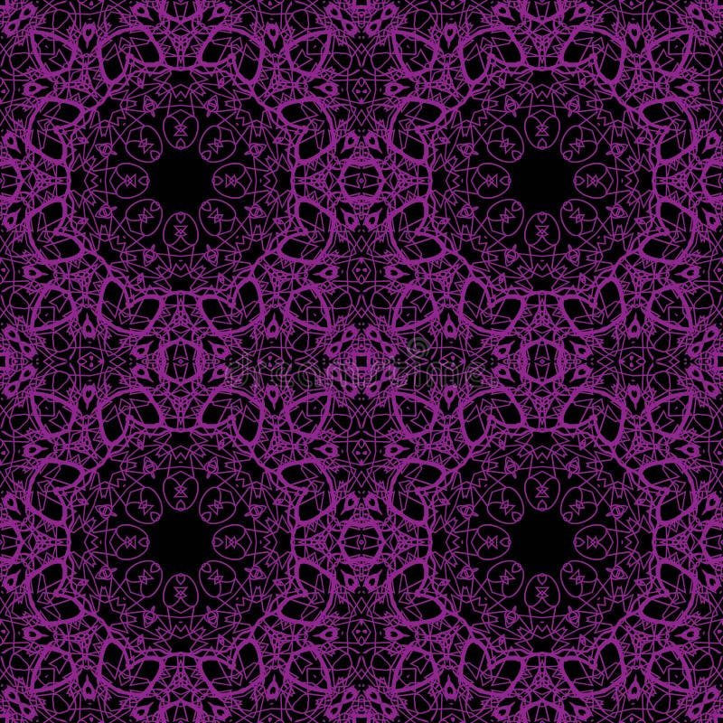 Purple lace pattern stock illustration. Illustration of background ...