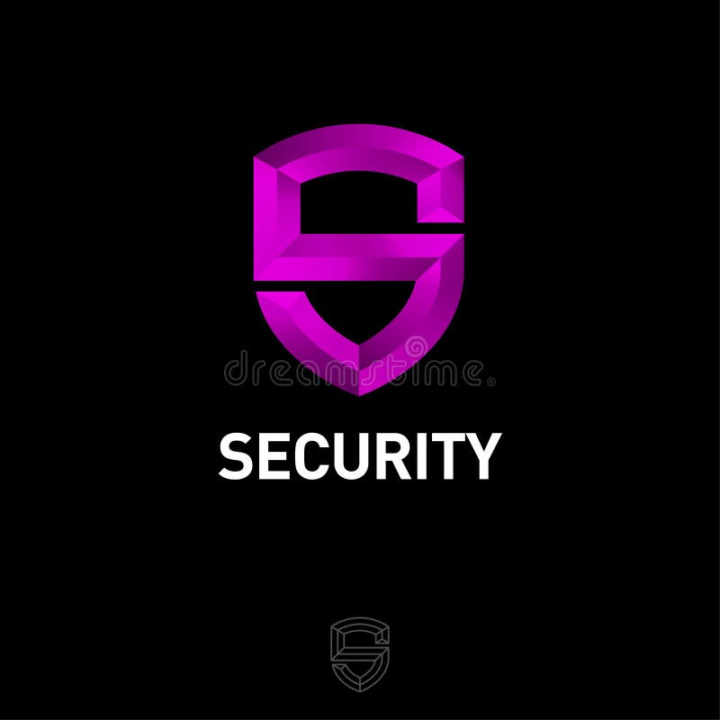 Shield Monogram Logo Letter R Badge Stock Vector - Illustration of ...