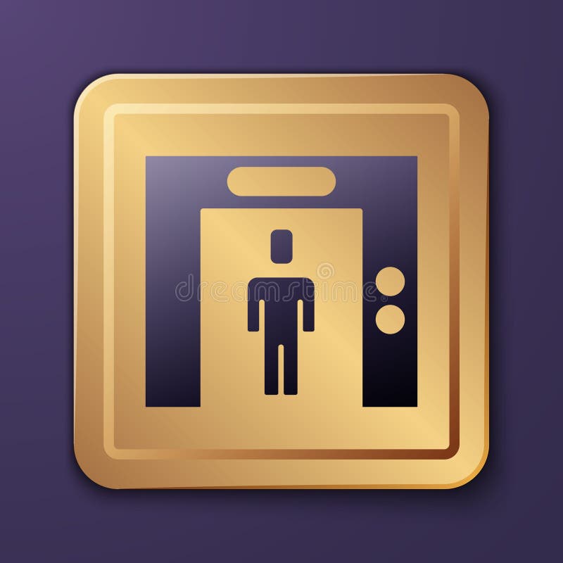 Elevator Button Gold Stock Illustrations – 108 Elevator Button Gold ...