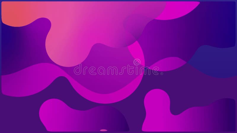 Purple Light Abstract Shapes Flow, Motion Design Gradient Animation ...
