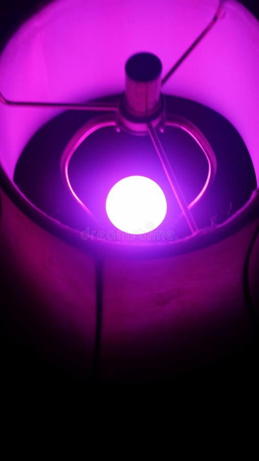 Purple light stock image. Image of lamp, shade, light - 81794573