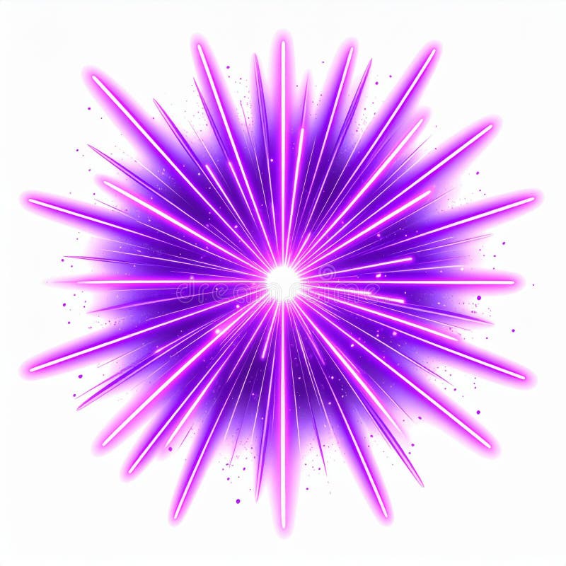 Purple Light Explosion Burst Abstract Background Stock Illustration ...