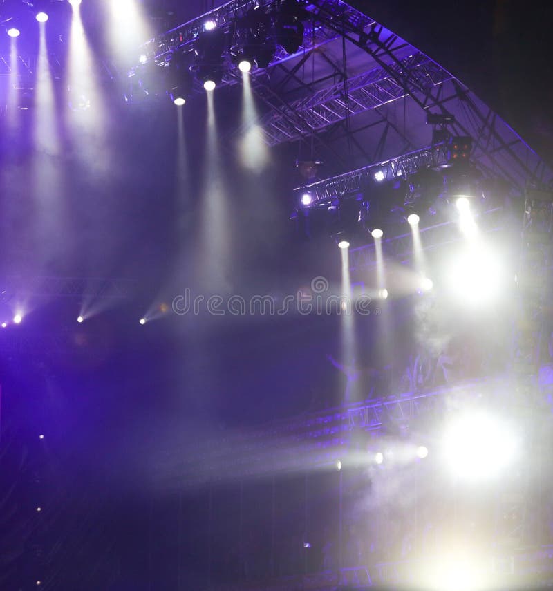 Rock Concert Stage Lighting