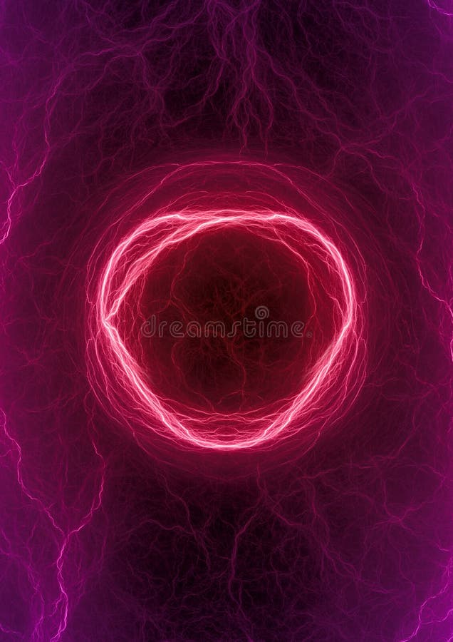 Purple lightning stock illustration. Illustration of color - 91780541