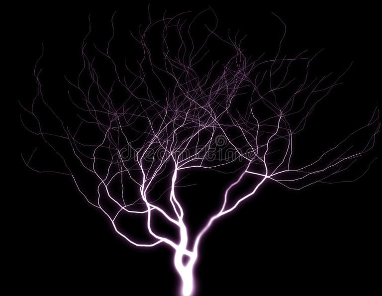 Purple Lightning Discharge Stock Illustrations – 2,749 Purple Lightning ...