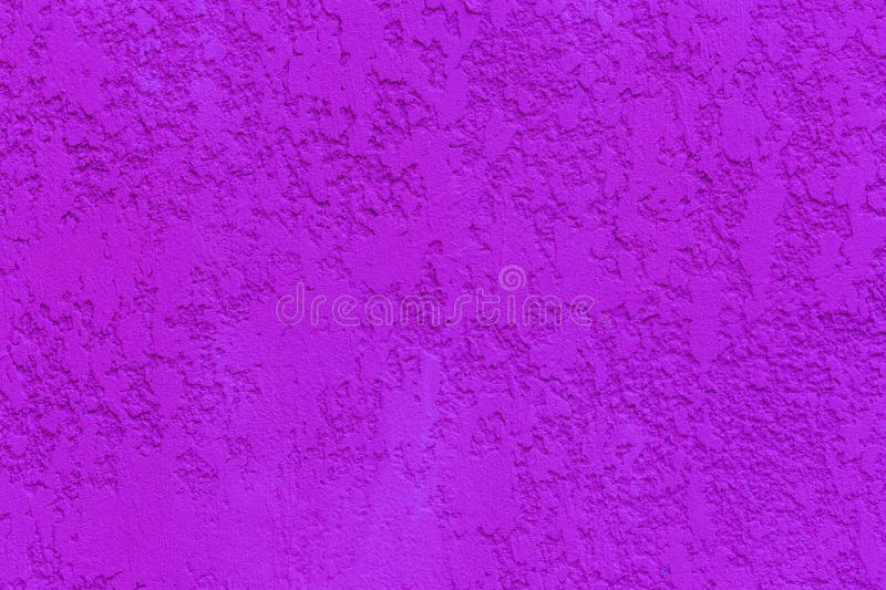 Purple Lilac Paint Abstract Surface Pattern Plaster Rough Solid Wall ...