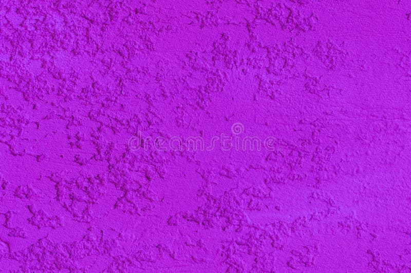 Purple Lilac Paint Abstract Surface Pattern Plaster Rough Solid Wall ...