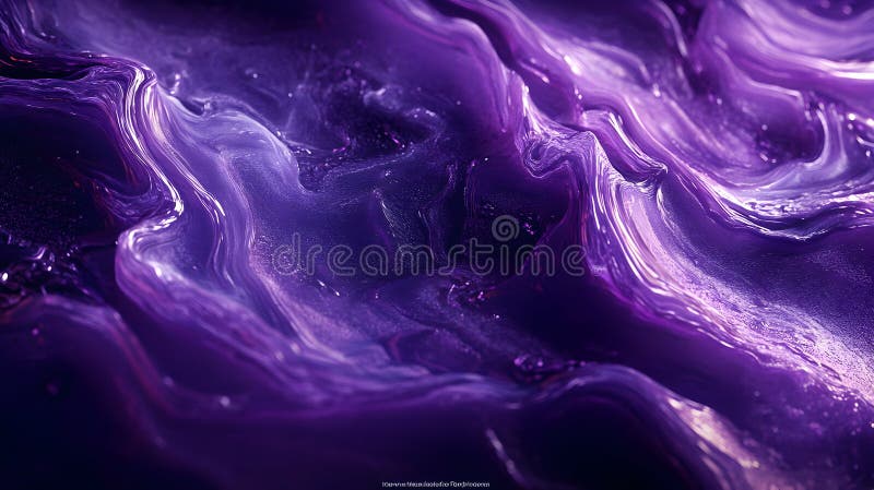 Purple Liquid Abstract Background Stock Illustration - Illustration of ...