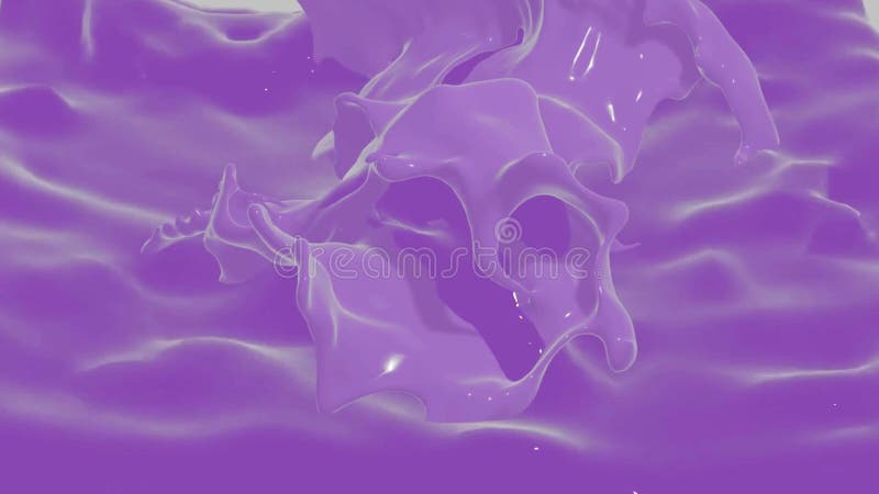 Purple Liquid Animation - Fantasy Stock Video - Video of fantasy, ocean ...