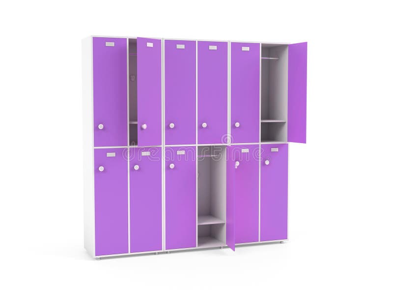 Purple Lockers Stock Illustrations – 28 Purple Lockers Stock ...