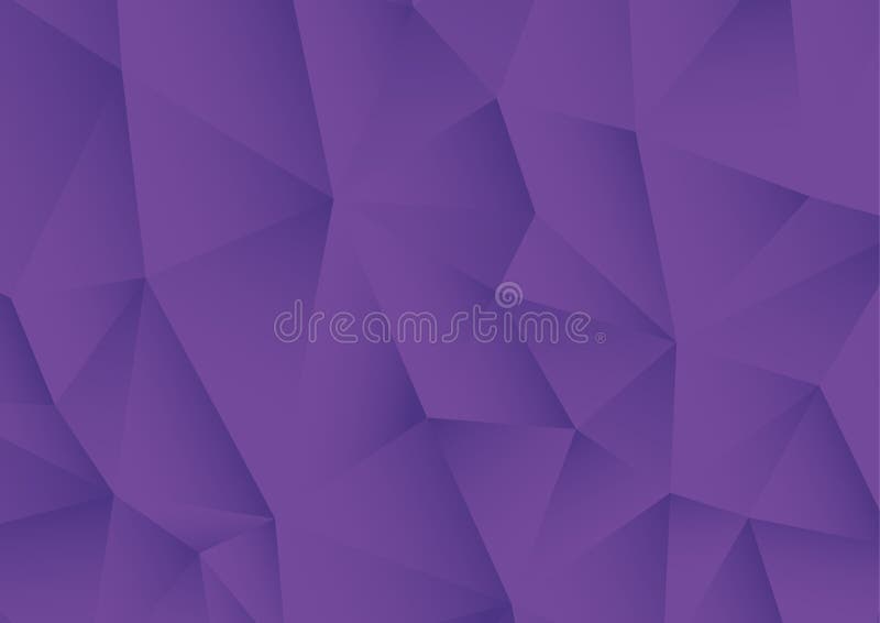 Purple Low Poly Background. Vector Illustration Stock Vector ...