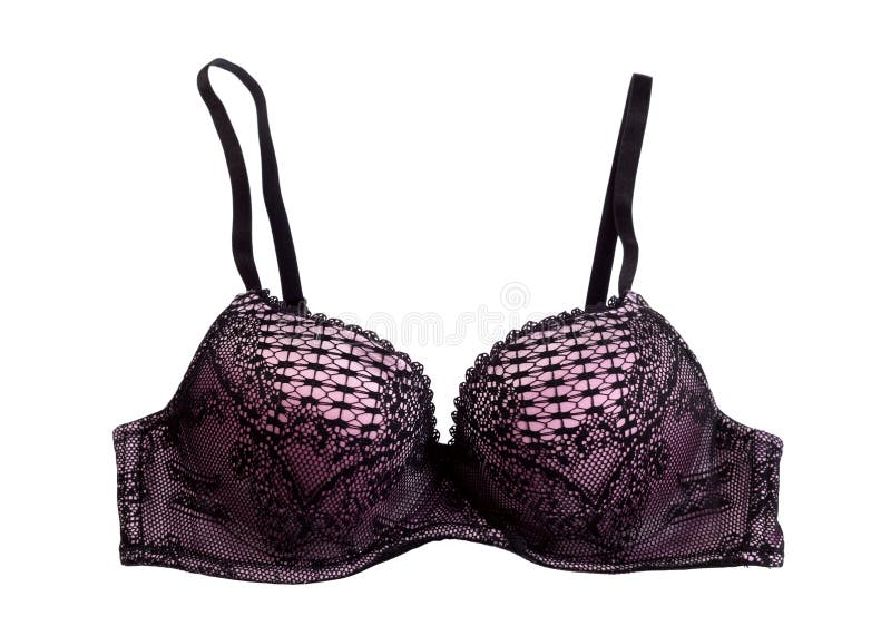 Purple Luxury bra. Studio stock photo. Image of large - 89245252