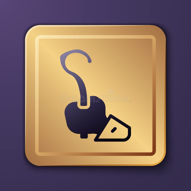 Purple Magic Staff Icon Isolated on Purple Background. Magic Wand ...