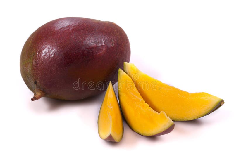 A purple mango stock image. Image of nutrition, tropical - 86450433