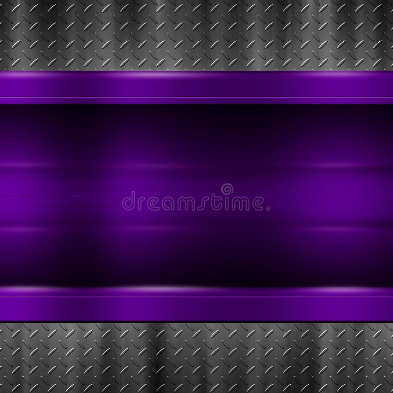 Purple Metal Ball Background with Bright Gradient and Blur Effects ...
