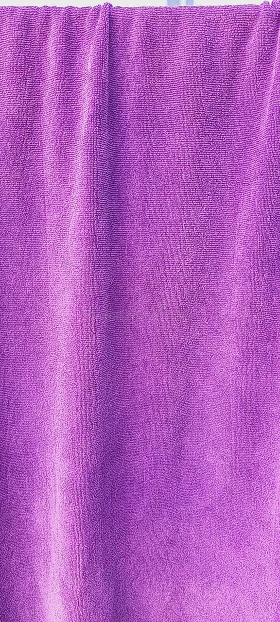 Purple Microfiber Fabric Texture Background Stock Photo - Image of ...