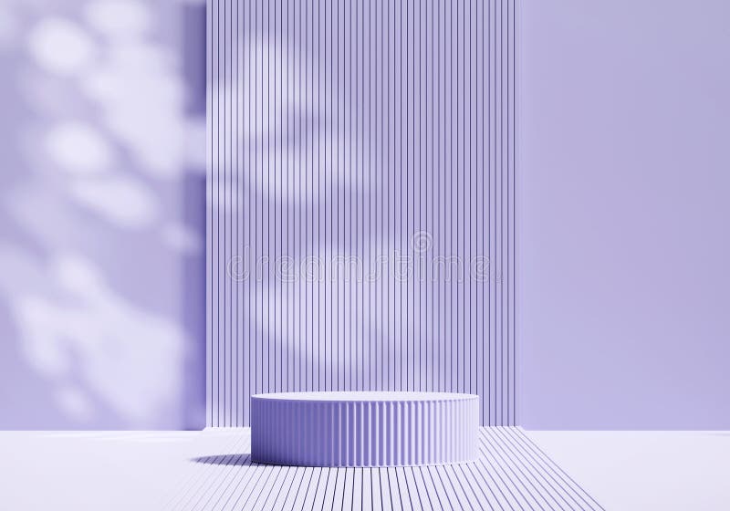 Purple Podium Mock Up Product Display Presentation Showcase 3d ...