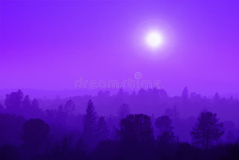 Purple Mountain Mist stock image. Image of ridge, nature - 4794499
