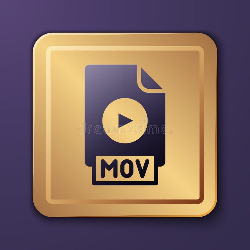 Purple MOV File Document. Download Mov Button Icon Isolated on Purple ... Purple MOV File Document. Download Mov Button Icon Isolated on Purple ...