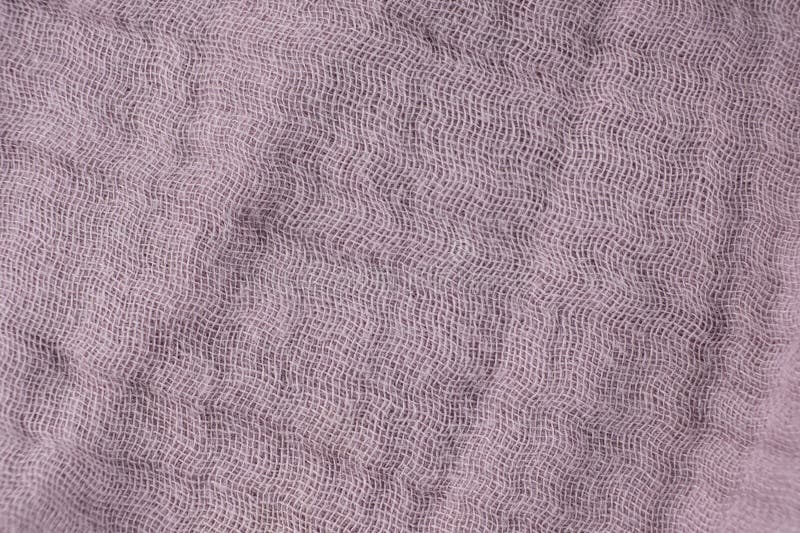 Purple Muslin Fabric Macro Texture, Soft Natural Textile Surface Stock ...