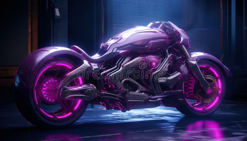 Powered Motorcycle Stock Illustrations – 109 Powered Motorcycle Stock ...