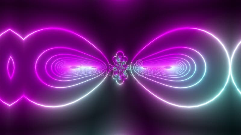 Purple neon lights stock video. Video of neon, glowing - 249699263