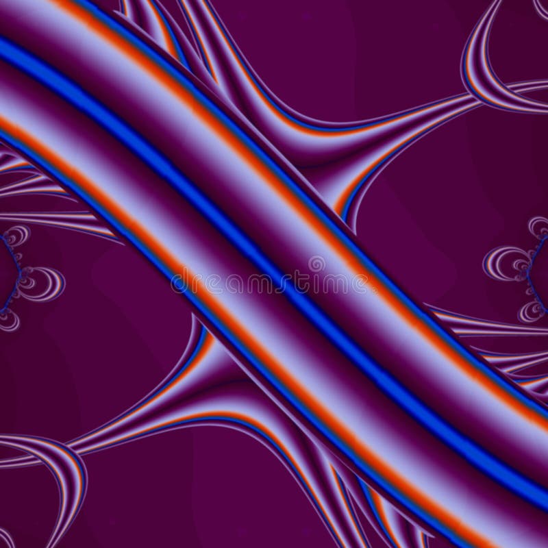 Purple Nerves stock illustration. Illustration of biology - 1706956