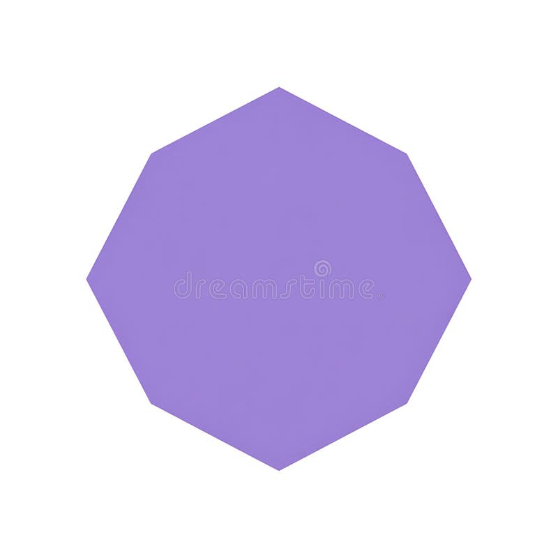 Purple Octagon Shape Background Stock Photo Stock Illustration ...