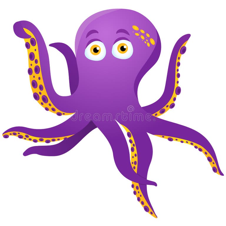 Purple Octopus Stock Illustrations – 4,703 Purple Octopus Stock ...