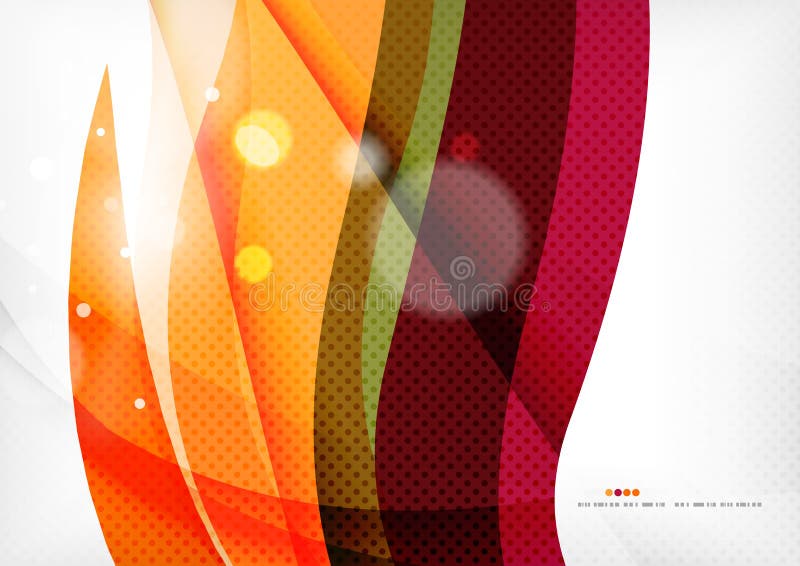 Purple and Orange Color Lines Stock Vector - Illustration of clean ...