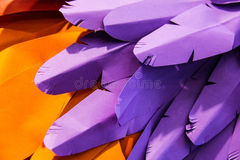 Purple and Orange Paper Background Stock Photo - Image of purple ...