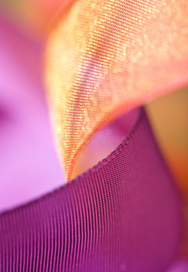 Orange ribbon stock photo. Image of ribbon, colour, shiny - 44286708