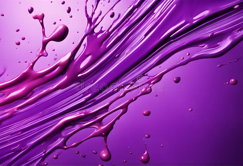 Purple Paint Splash. Abstract Background Stock Illustration ...