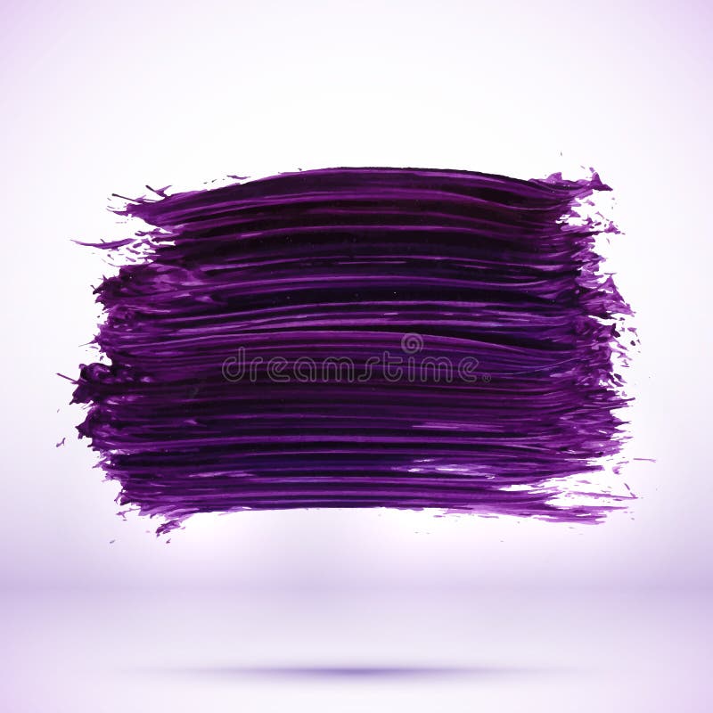 Purple Paint Texture Stain with Shadow Stock Vector - Illustration of ...