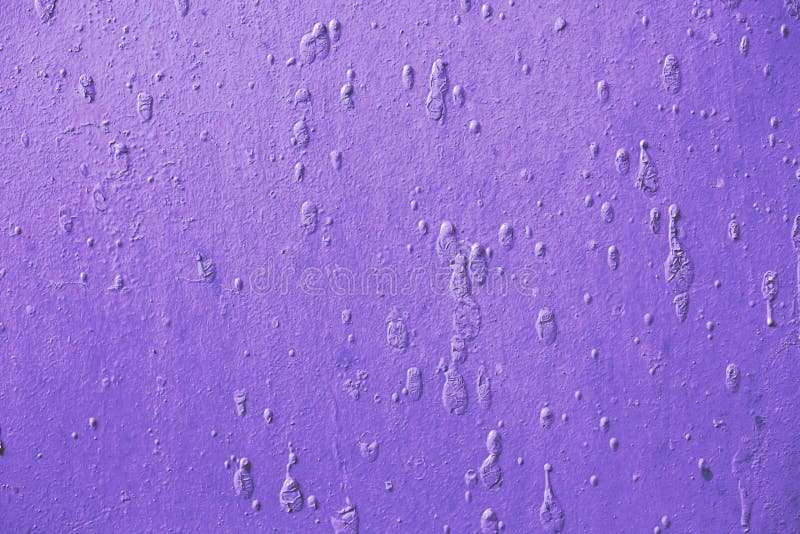 Purple Painting on Rusty Metal Surface Stock Image - Image of backdrop ...
