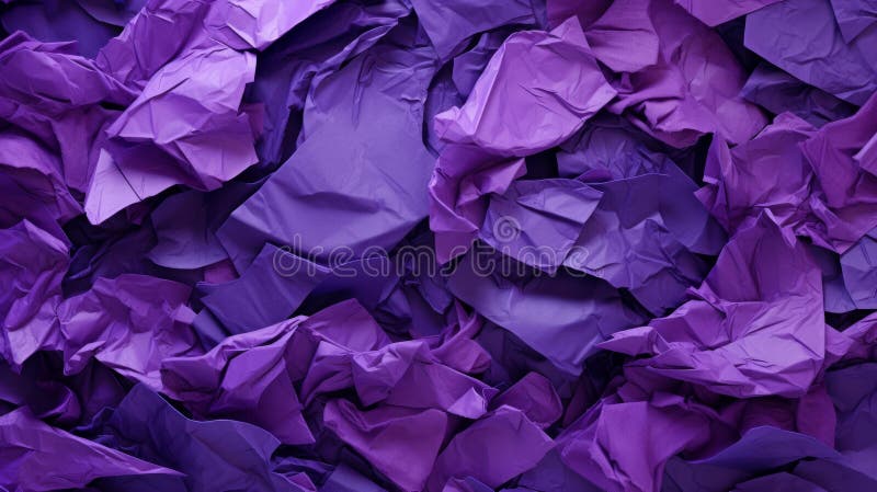 Purple Paper Collage: Dramatic Colors and Deconstructed Pop Art Stock ...