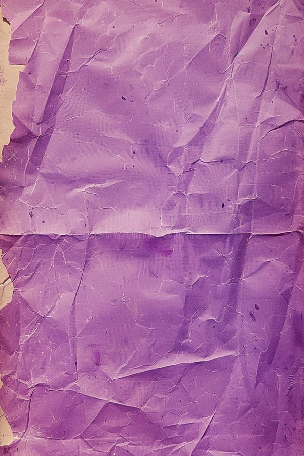 Purple Paper with Torn Edges and a Torn Piece of Paper Stock ...
