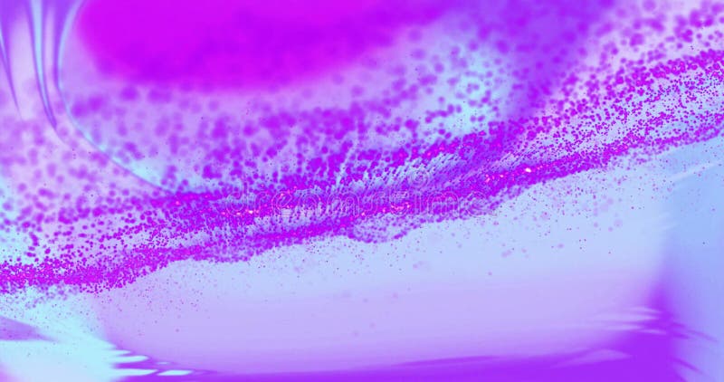 Purple Particles Forming Abstract Waves, Image Over Gradient Background ...