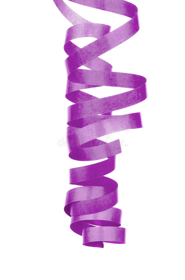 Purple streamer stock image. Image of curly, scroll, symbol - 23861227