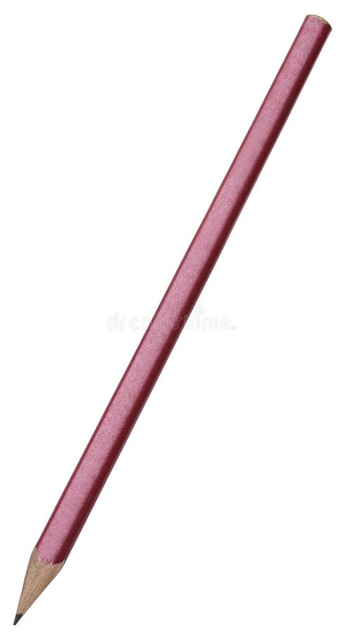 Purple Pencil stock photo. Image of objects, closeup, grey - 3436106