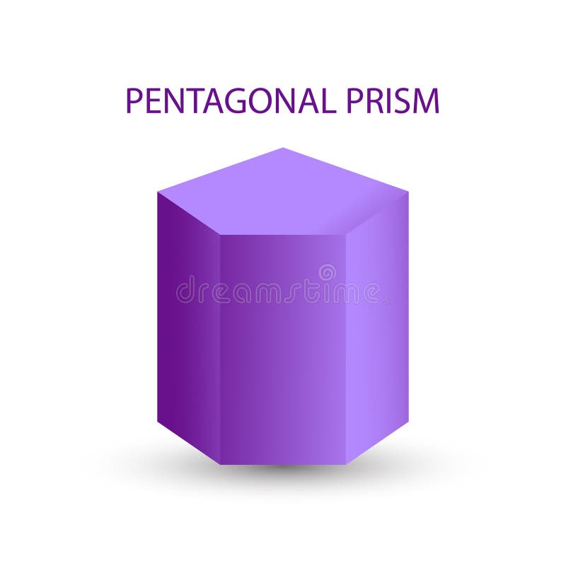 Purple Prism Crystals stock illustration. Illustration of glass - 5182113