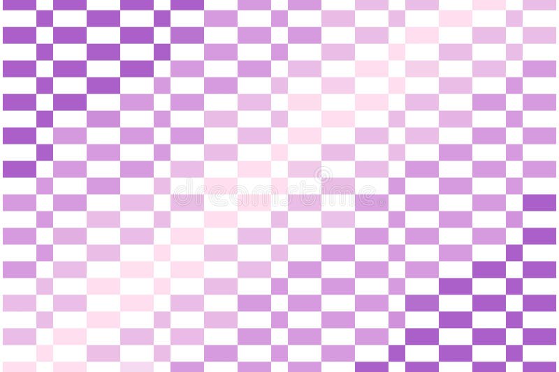 Purple Pink Checkerboard Pixel Pattern with Gradient Effect in Square ...