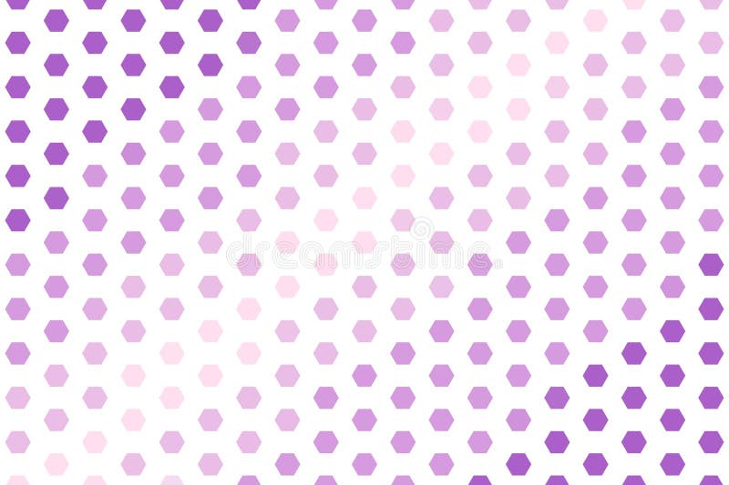 Purple Pink Hexagonal Dot Pattern with Uniform Spacing and a Seamless ...