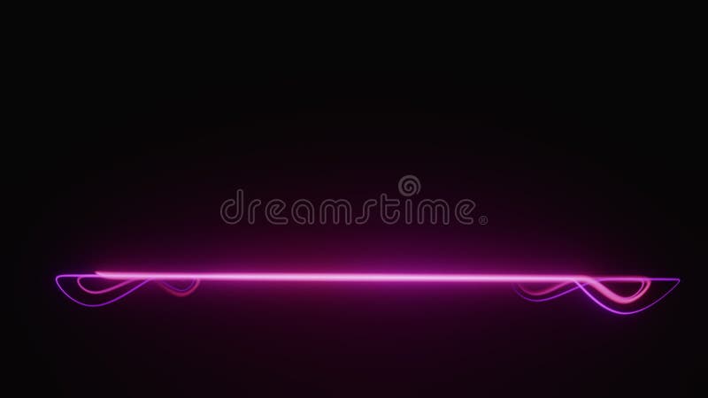 Pink Purple Light Streaks, Bright Neon Rays, Black Stage Screen ... Pink Purple Light Streaks, Bright Neon Rays, Black Stage Screen ...