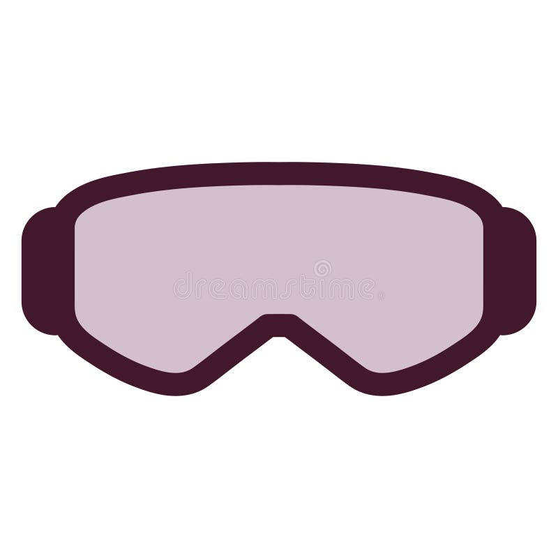 Ski Goggles stock vector. Illustration of cute, protection - 133421551